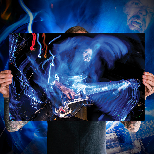 Nick Sayers "Sumac: Aaron Turner" Giclee Print - Deathwish Inc