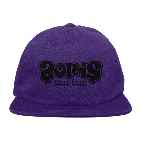 Boris "Heavy Rocks: Black Logo" Purple Dad Hat - Deathwish Inc