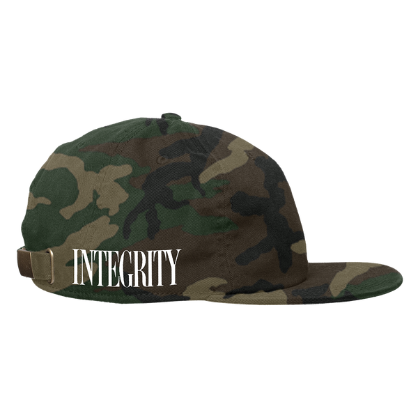 Integrity "Skull" Green Camo Dad Hat - Deathwish Inc
