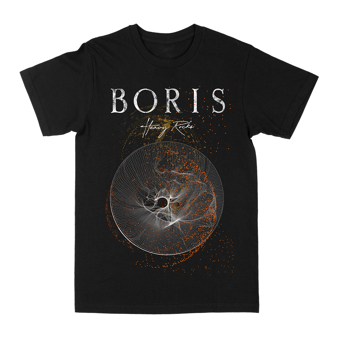 Boris “Heavy Rocks: Tour Edition” Black T-Shirt - Deathwish Inc