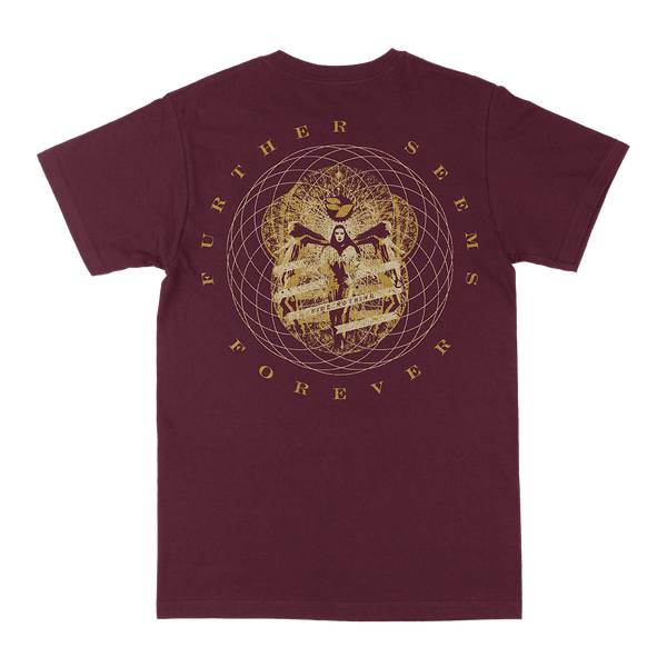 Further Seems Forever "Hide Nothing" Burgundy T-Shirt - Deathwish Inc