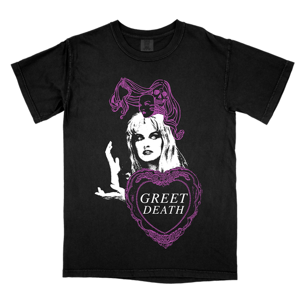 Greet Death "Meanwhile" Premium Black T-Shirt - Deathwish Inc