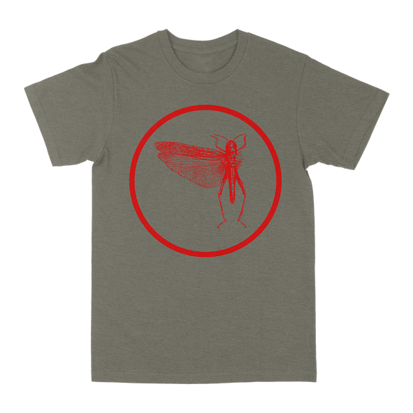 The Locust “Circle Bug” Military Green T-Shirt - Deathwish Inc