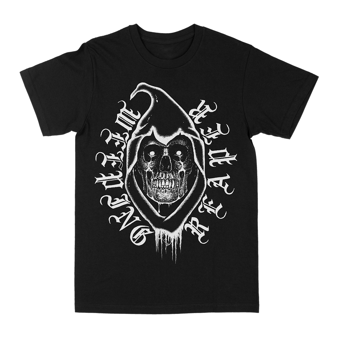 Weeping Reaper “ Grief Is A Gift” Black T-Shirt - Deathwish Inc
