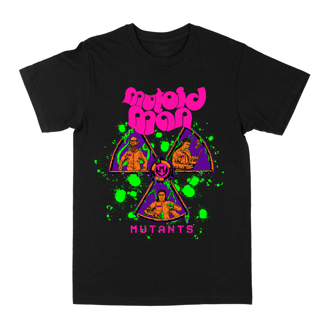 Mutoid Man "Mutants Tour" Black T-Shirt - Deathwish Inc