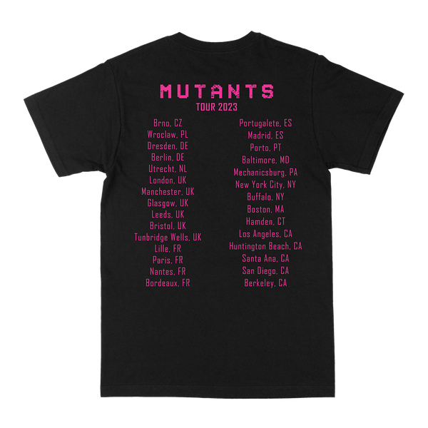 Mutoid Man "Mutants Tour" Black T-Shirt - Deathwish Inc