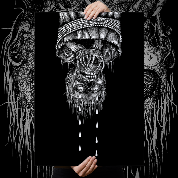 Anthony Lucero "Hang In There" Giclee Print - Deathwish Inc