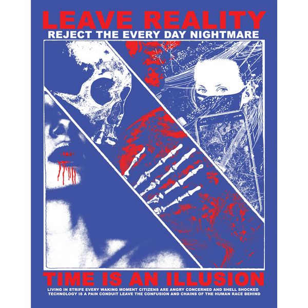 Hell Simulation "Leave Reality" Giclee Print - Deathwish Inc