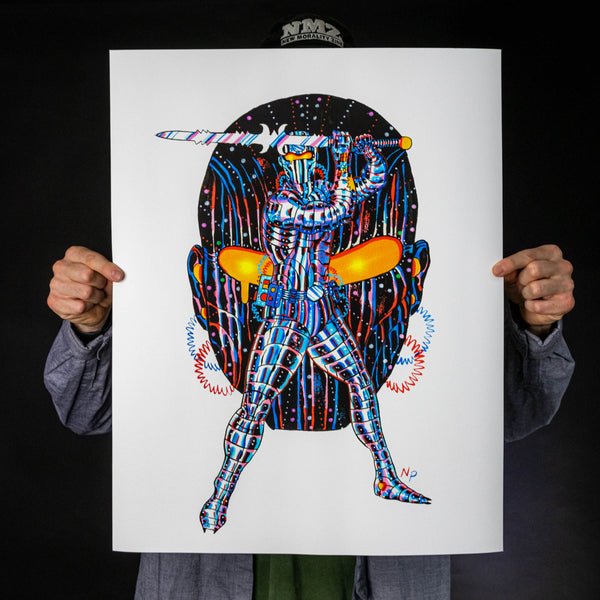 Nick Pyle "Exacto" Giclee Print - Deathwish Inc