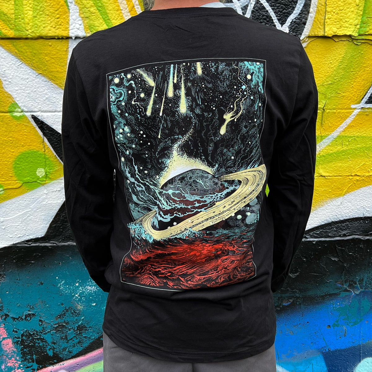 Cave In "Heavy Pendulum" Black Longsleeve T-Shirt - Deathwish Inc