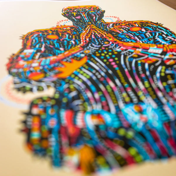 Nick Pyle "Worshipper IV" Giclee Print - Deathwish Inc