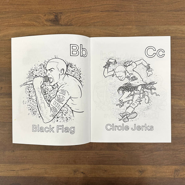 The Punk Coloring Punk - Deathwish Inc