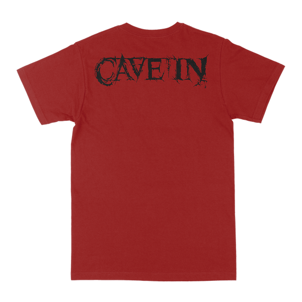 Cave In “Stone Satellite” Cardinal Red T-Shirt - Deathwish Inc