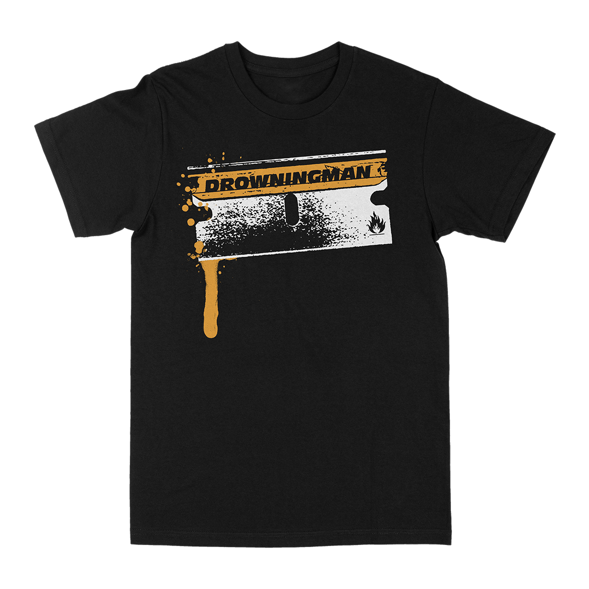 Drowningman “Razor” Black T-Shirt - Deathwish Inc