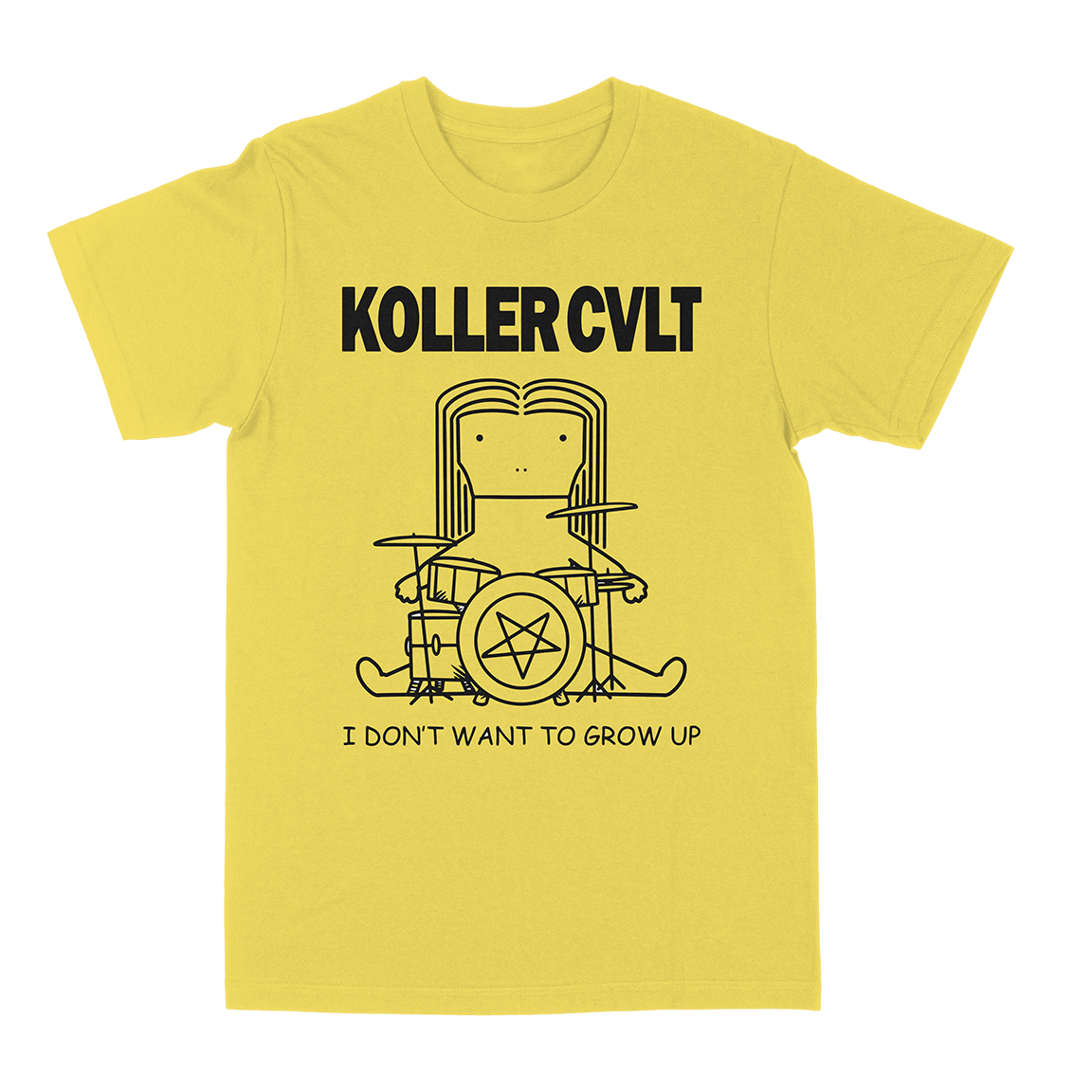 Koller Cvlt “Grow Up” Sunshine T-Shirt - Deathwish Inc