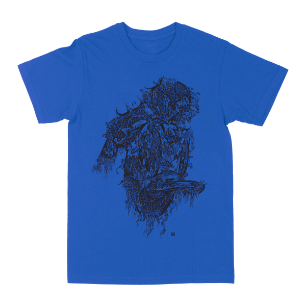 Seldon Hunt "Decayed Toons: Donald" Royal Blue T-Shirt - Deathwish Inc