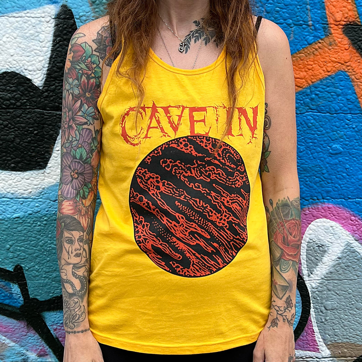 Cave In "Heavy Pendulum" Yellow Tank Top - Deathwish Inc