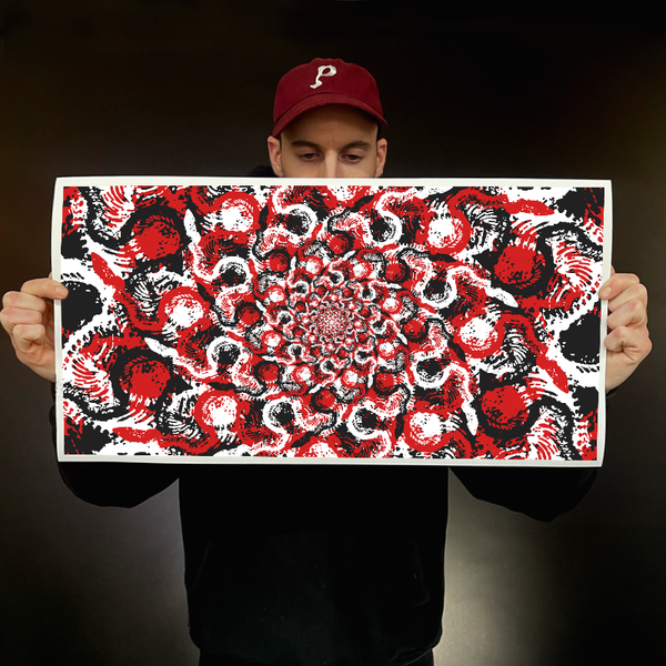 J. Bannon "You Fail Me: Circle of Snakes" Giclee Print - Deathwish Inc