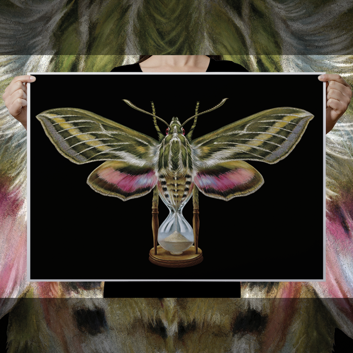 Marald Van Haasteren "16: Into Dust: Moth (Front)" Giclee Print ...