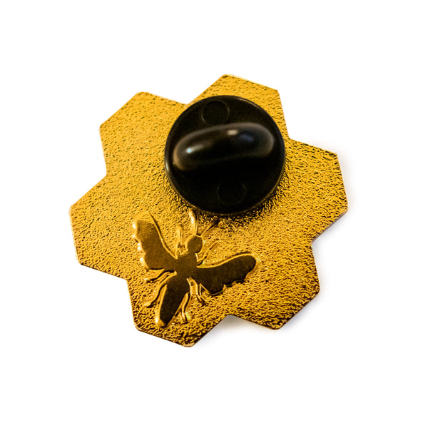 The Martin Hives Honey Co. "Hive" Enamel Pin - Deathwish Inc