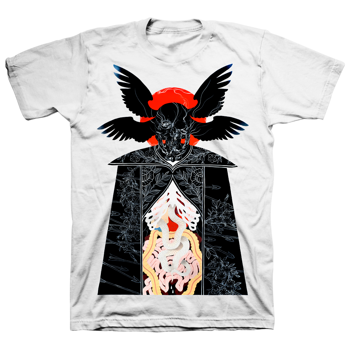 Zac Scheinbaum & Stace Forand "Santa Muerte: 2" White T-Shirt ...