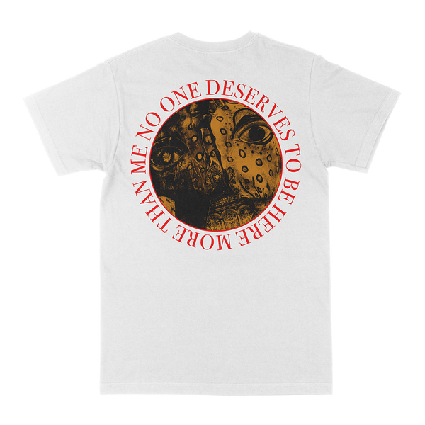 Blacklisted “No One: Logo” White T-Shirt - Deathwish Inc